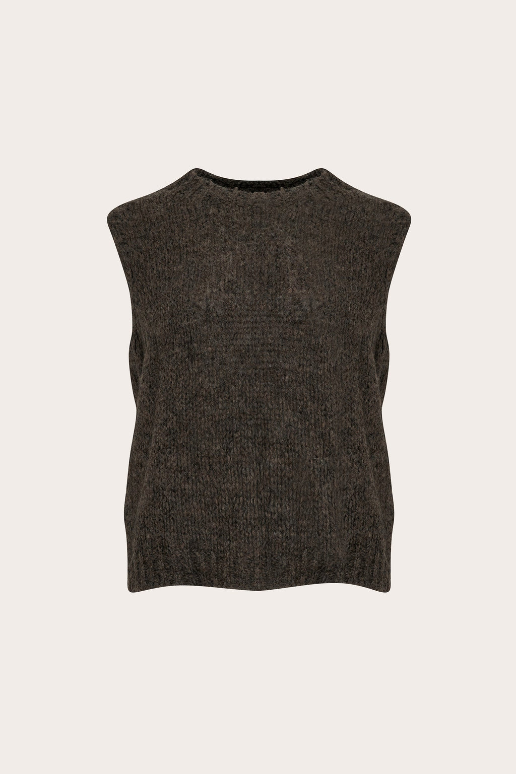 Kala Knit Vest Nature Brown – Noellafashion.nl